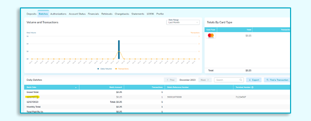 How to Locate Your Batches (Settlements) in Talus Pay Merchant Portal ...